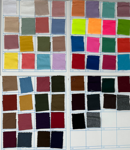 DTY Brushed Knit Solid Fabric